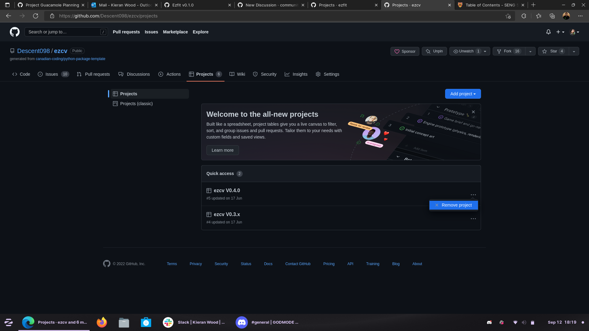 [Projects Beta] Allow for a formatted preview to each project · community · Discussion #32832 ...