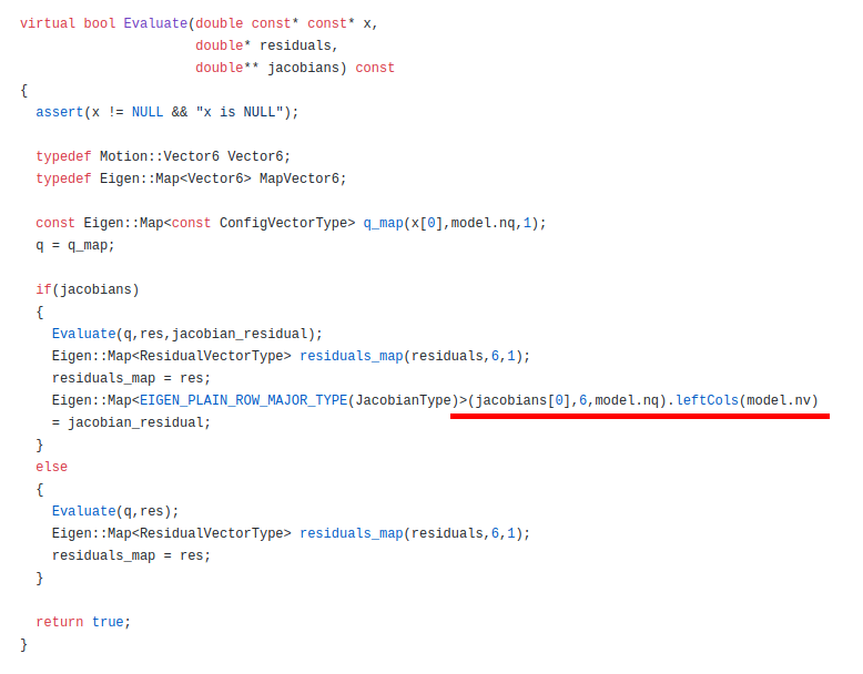 what is an effective way to find pseudo inverse of pinocchio ...