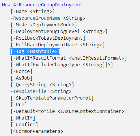 Azure Deployment Tags - What is use of Tag Parameter and Where can we see those tags on Azure ...