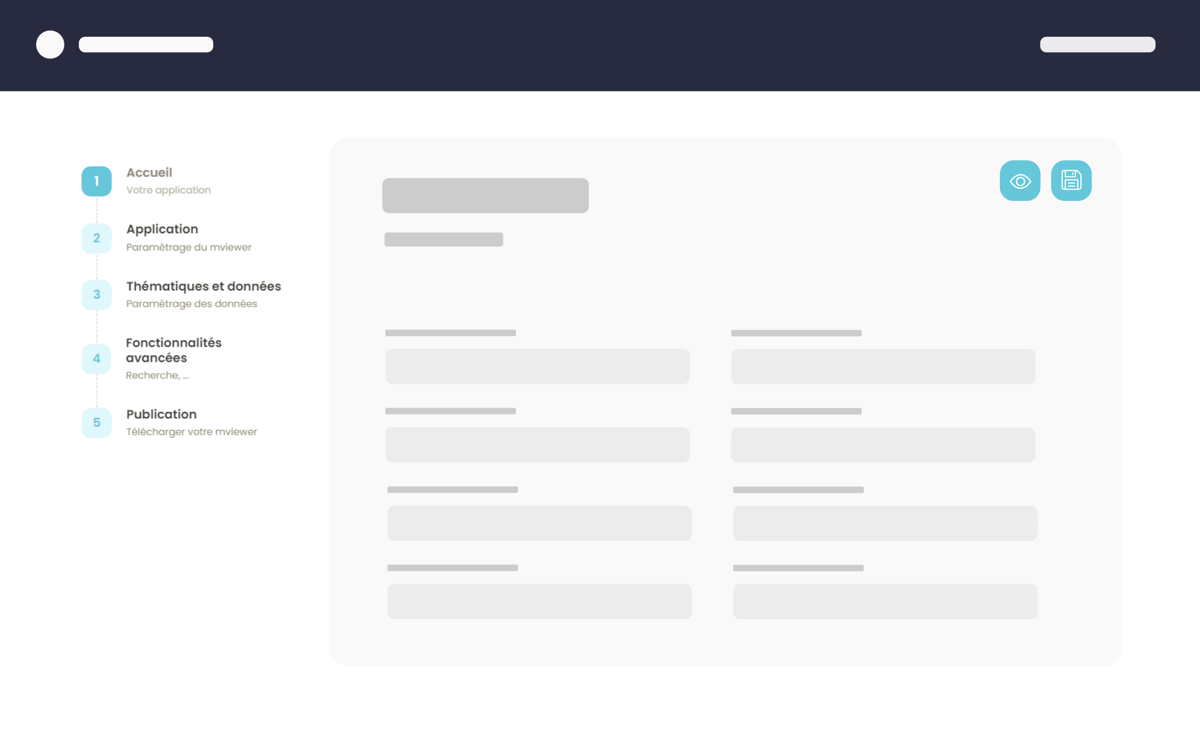 Actualisation du design de l'interface · Issue #126 · mviewer/mviewerstudio · GitHub
