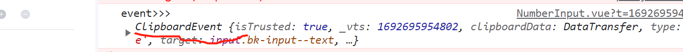 bugfix(input): paste事件 event 参数类型有误 · Issue #1186 · TencentBlueKing/bkui-vue3 · GitHub