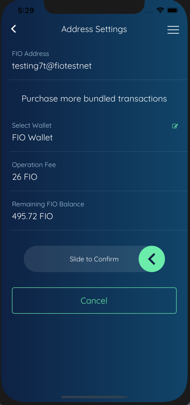 FIO. Add bundled transactions. Show remaining bundled transactions. by andreyvEze · Pull Request ...