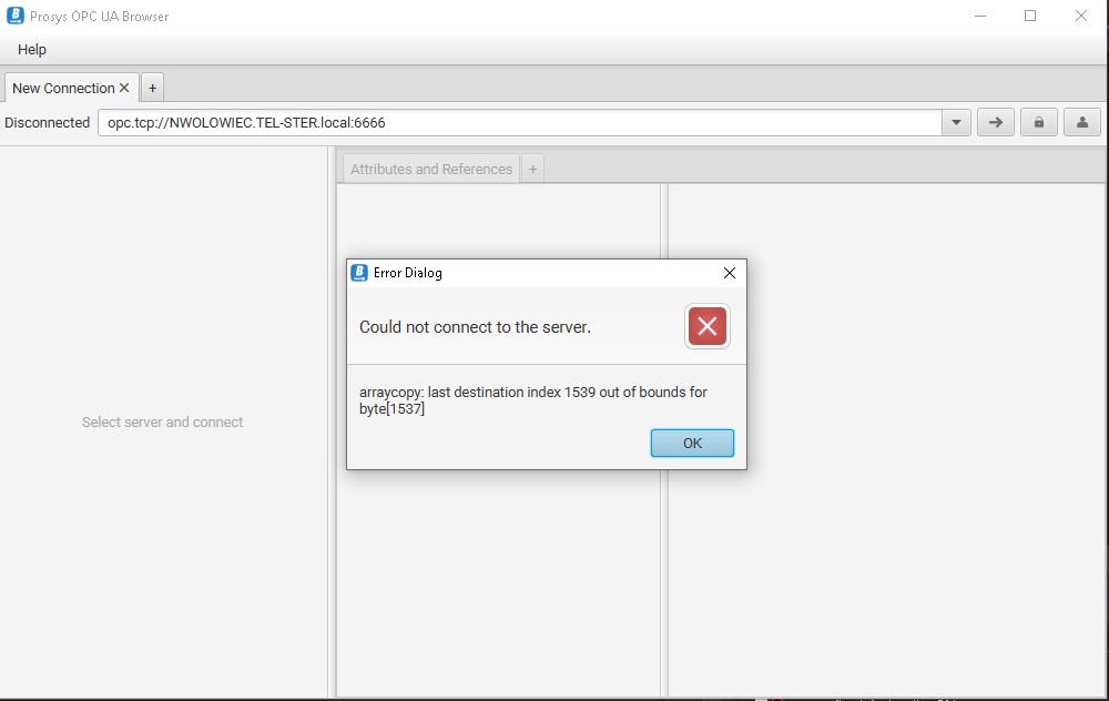 Problem with connection between UAExpert and open62541 server · Issue ...