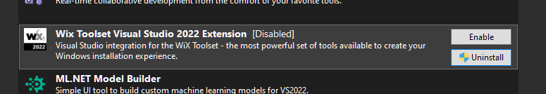 WiX project 'incompatible' in VS2019 · Issue #6152 · wixtoolset/issues · GitHub