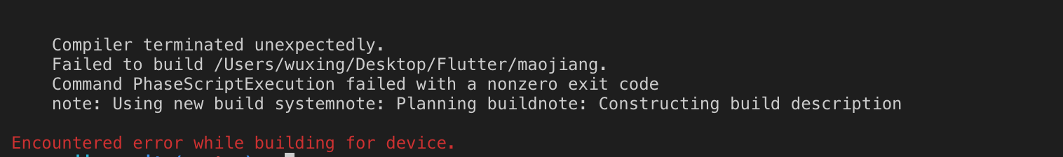 `flutter run` failed due to 'Permission denied' when replacing signature of 'Flutter.framework ...