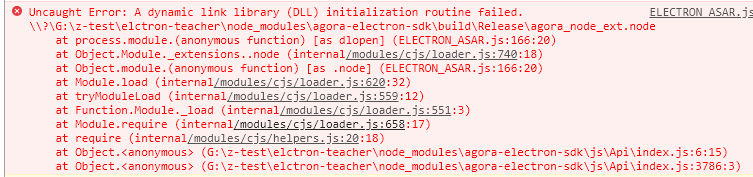 卡住了 集成sdk报错 · Issue #18 · AgoraIO-Community/Agora-Electron-Quickstart · GitHub