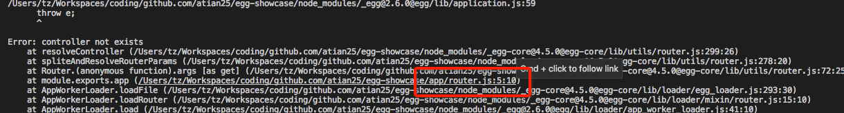 yarn start 启动报错 · Issue #2350 · eggjs/egg · GitHub