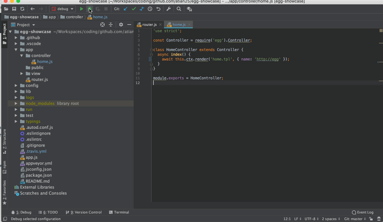 webstorm中debug无效 · Issue #4095 · eggjs/egg · GitHub