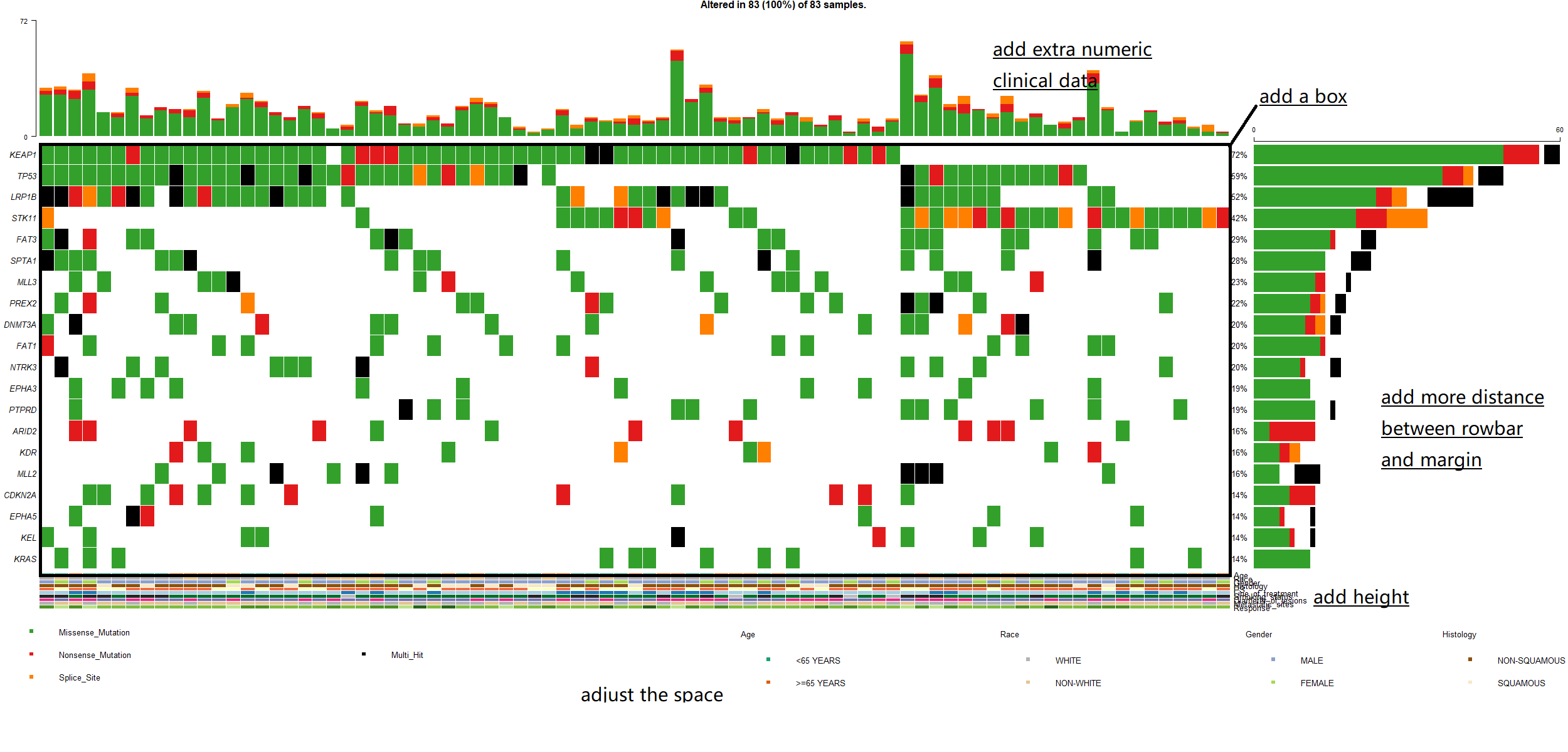 Oncoplot and oncomatrix · Issue #484 · PoisonAlien/maftools · GitHub