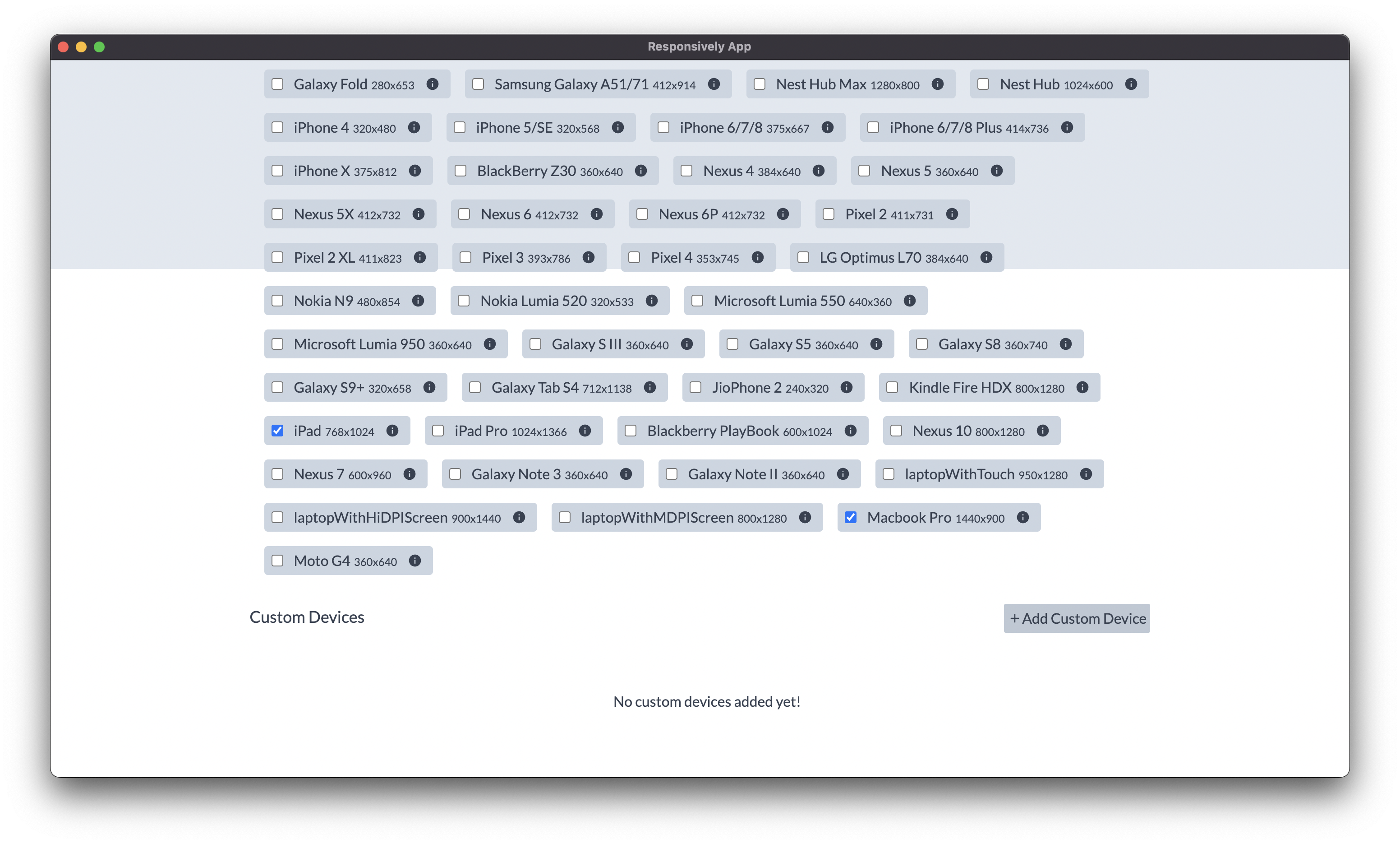 Device Manager Background Not Fitting To Screen Size · Issue 786 · Responsively Org