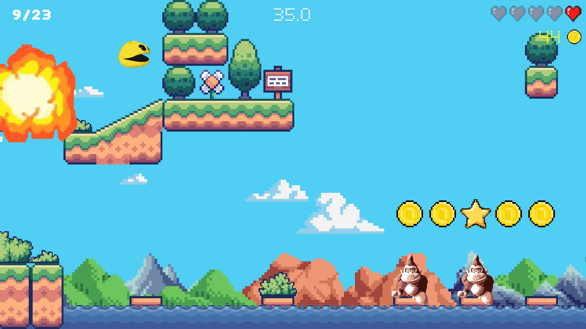 GitHub - MrPio/SunnyQuest: Can you survive through 23 levels to reach the goal? Pick up the star ...