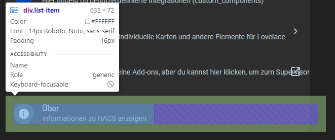 Overlapping icon / menu item too wide · Issue #2614 · hacs/integration ...
