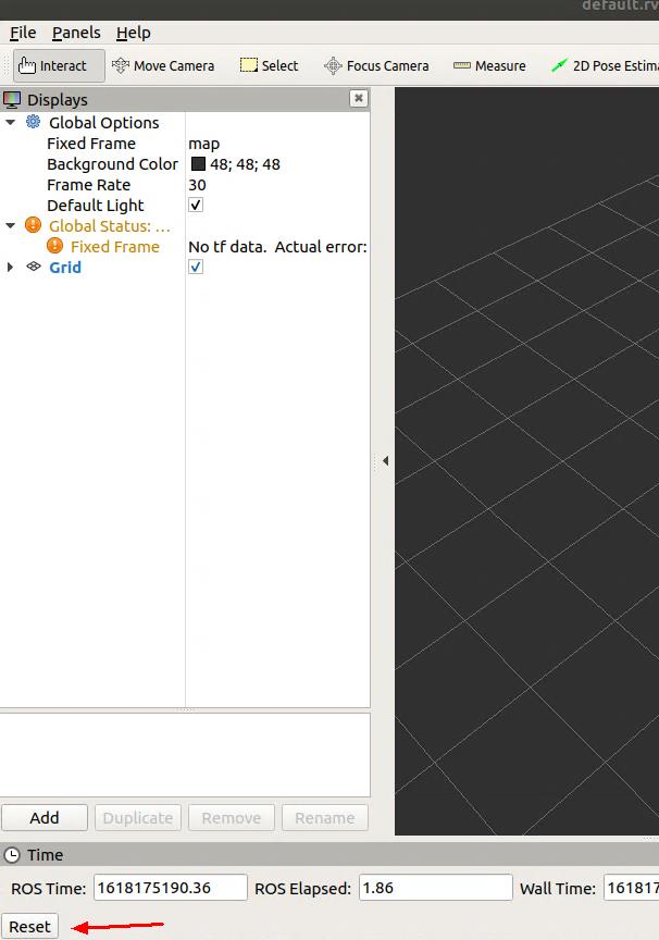 RVIZ may crash when place a PlantFlag after click "Reset" button. · Issue #1618 · ros ...