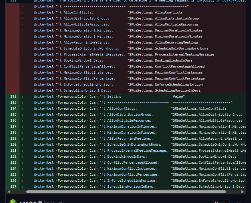 [Work Item] Create a Shared Function(s) for displaying object in a common format to avoid lots ...