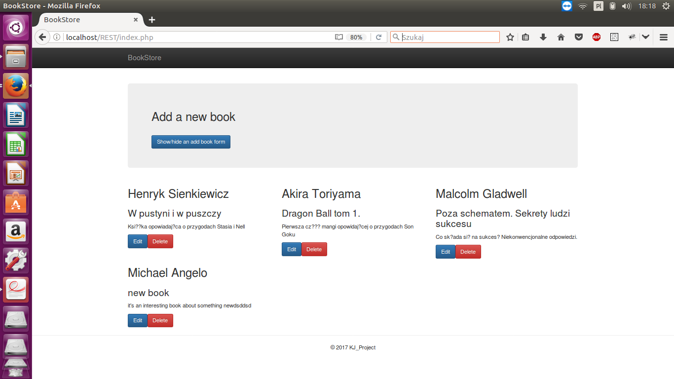 GitHub - kjekproject/REST: Aplikacja napisana w ramach warsztatów ...