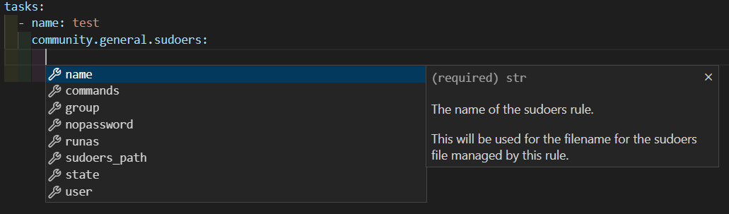 Autocomplete Does Not Work With community.general >= 5.0.0 · Issue #434 · ansible/ansible ...