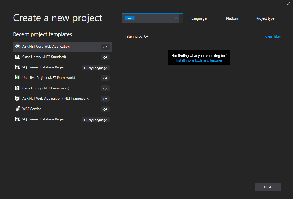 Template not showing up · Issue #2 · SQL-MisterMagoo/BlazorTwins · GitHub