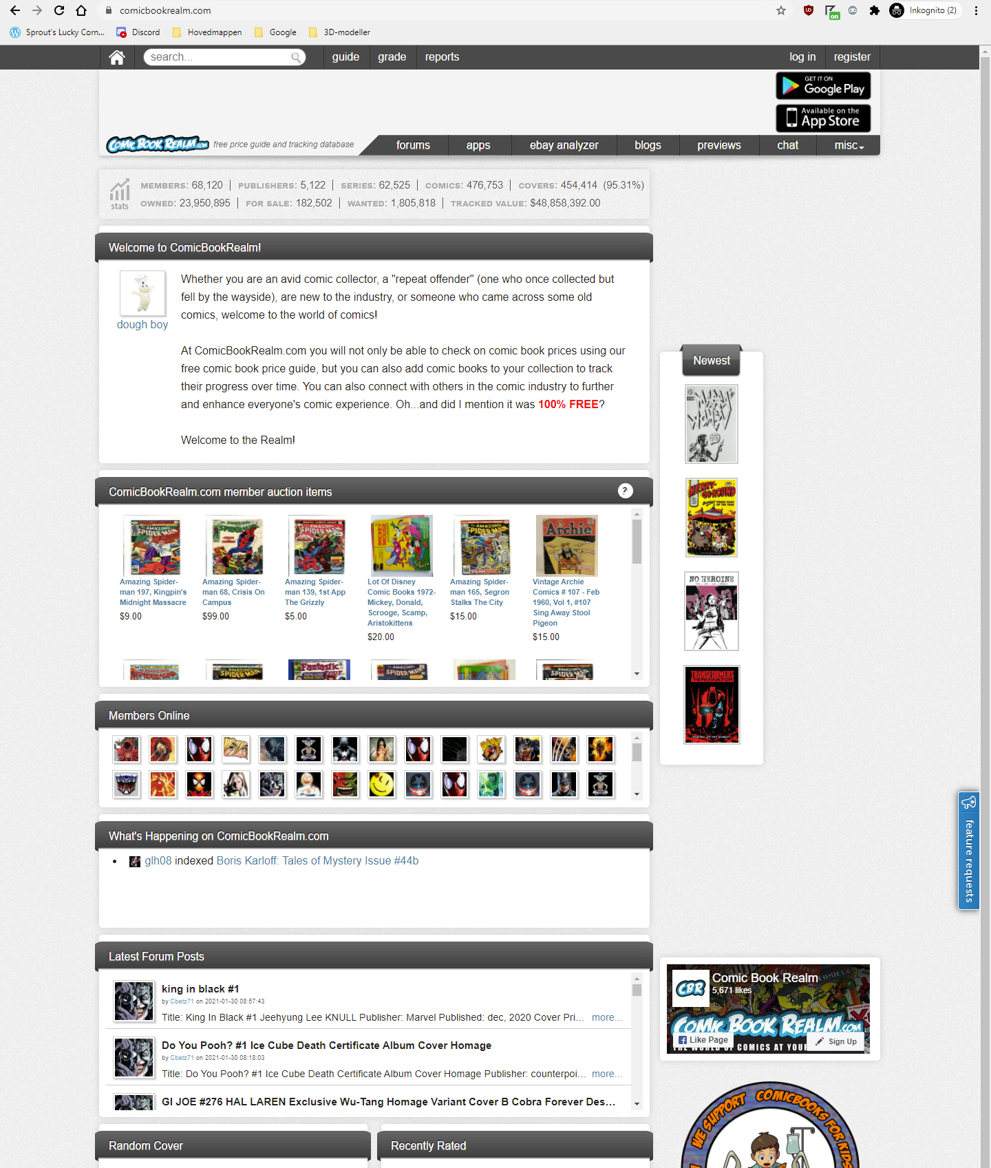 comicbookrealm.com · Issue #7122 · easylist/easylist · GitHub