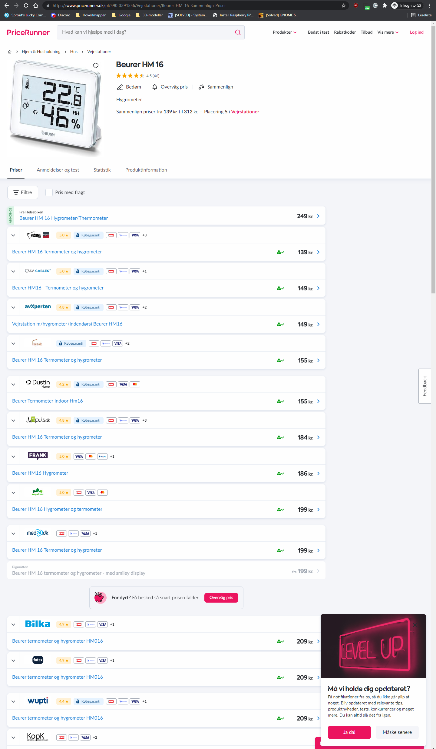 pricerunner.dk (N: uBlock Origin) (T: Notifications prompt) · Issue ...