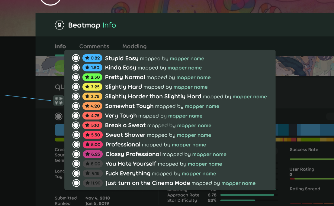 Implement new design of beatmapset info page · Issue #7828 · ppy/osu ...