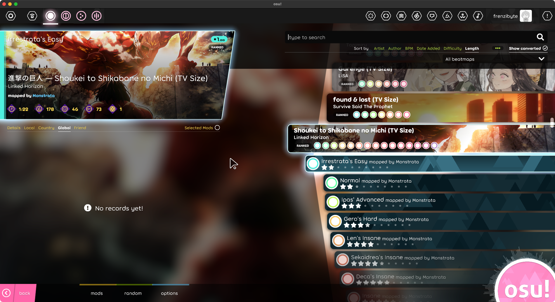 Star ratings colour doesn't match new osu-web spectrum · Issue #14118 ...