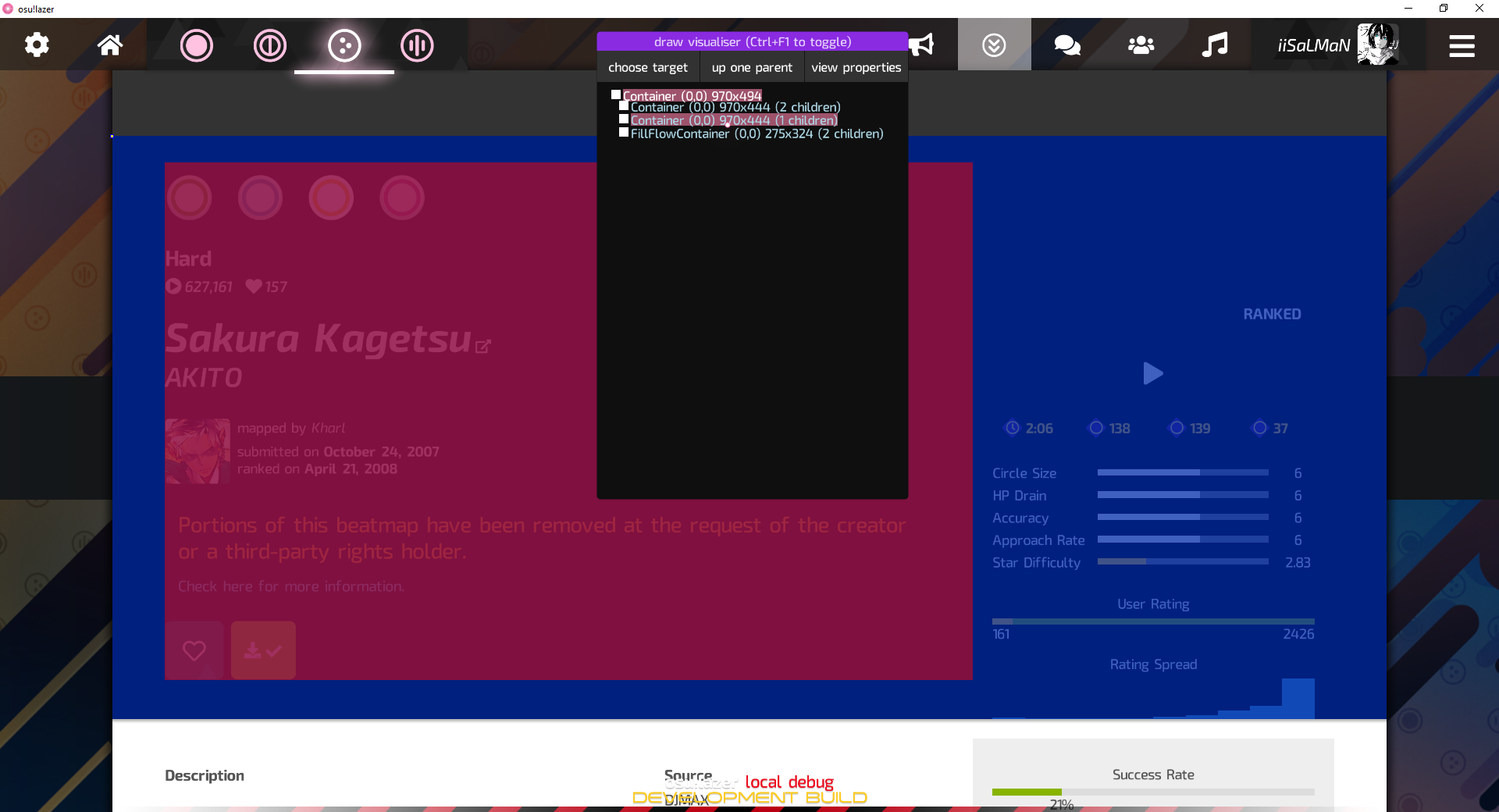 Improve vertical flexibility of BeatmapSetOverlay's header by frenzibyte · Pull Request #5067 ...