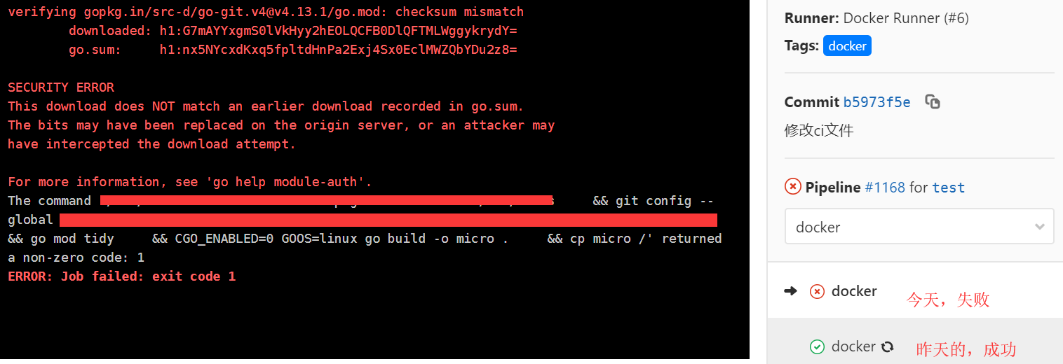 checksum mismatch · Issue #46 · goproxy/goproxy.cn · GitHub