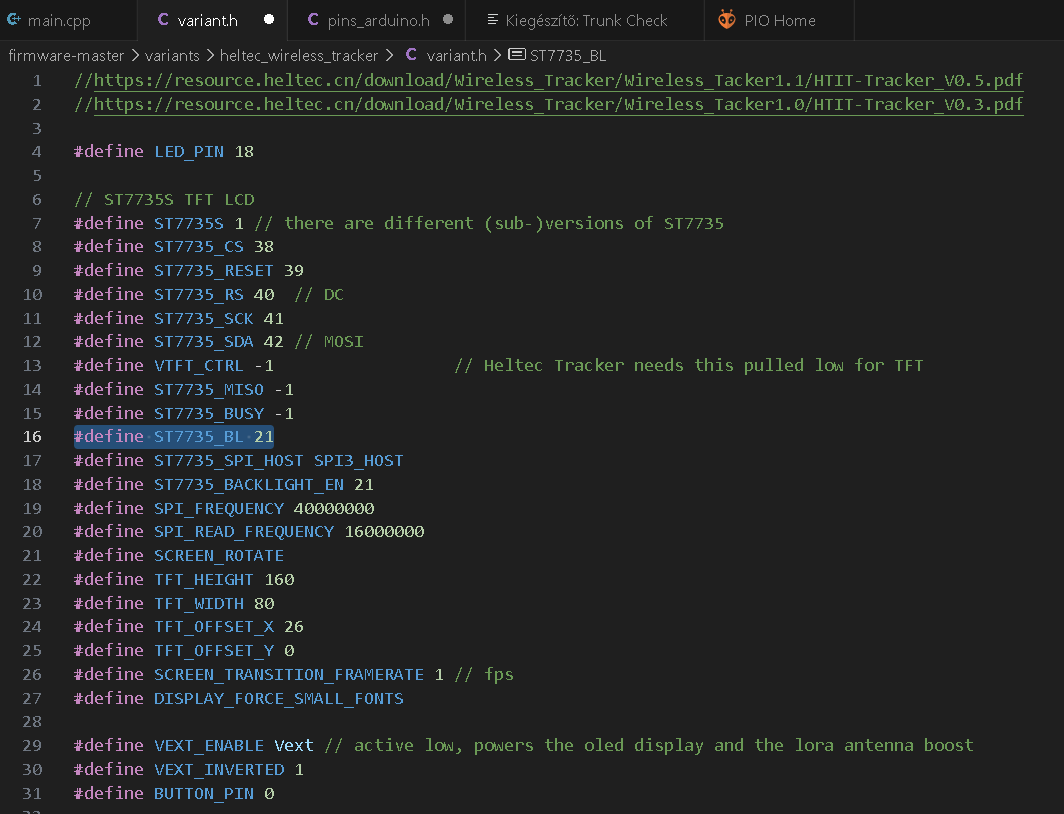 [Bug]: Heltec Wireless Tracker screen doesn't display anything · Issue #2704 · meshtastic ...