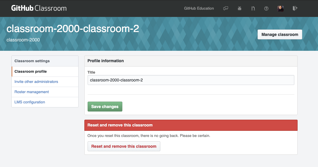 Move configuration of Google Classroom to a higher level · Issue #2027 ...