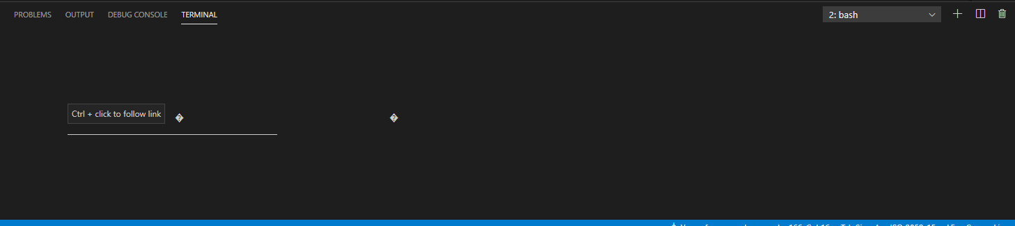 Blank terminal · Issue #89693 · microsoft/vscode · GitHub