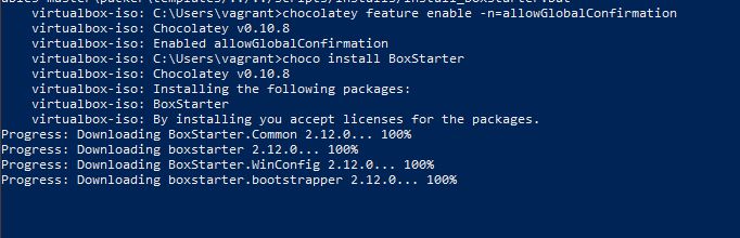 VirtualBox Metasploitable3 - Installation issue - No progress past "Progress: Downloading ...