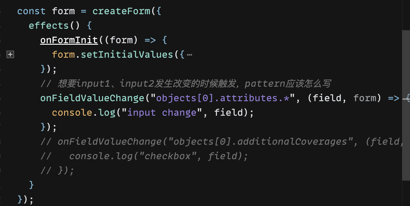如何监听数组下指定的字段发生改变 · alibaba formily · Discussion #3056 · GitHub