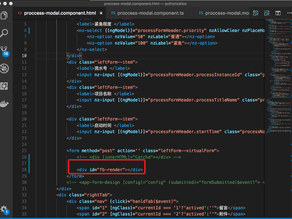 Why can't render in nz-modal? · Issue #822 · kevinchappell/formBuilder · GitHub