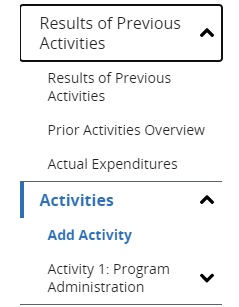[Dev] Add activity label on nav isn't accurate · Issue #3010 · Enterprise-CMCS/eAPD · GitHub