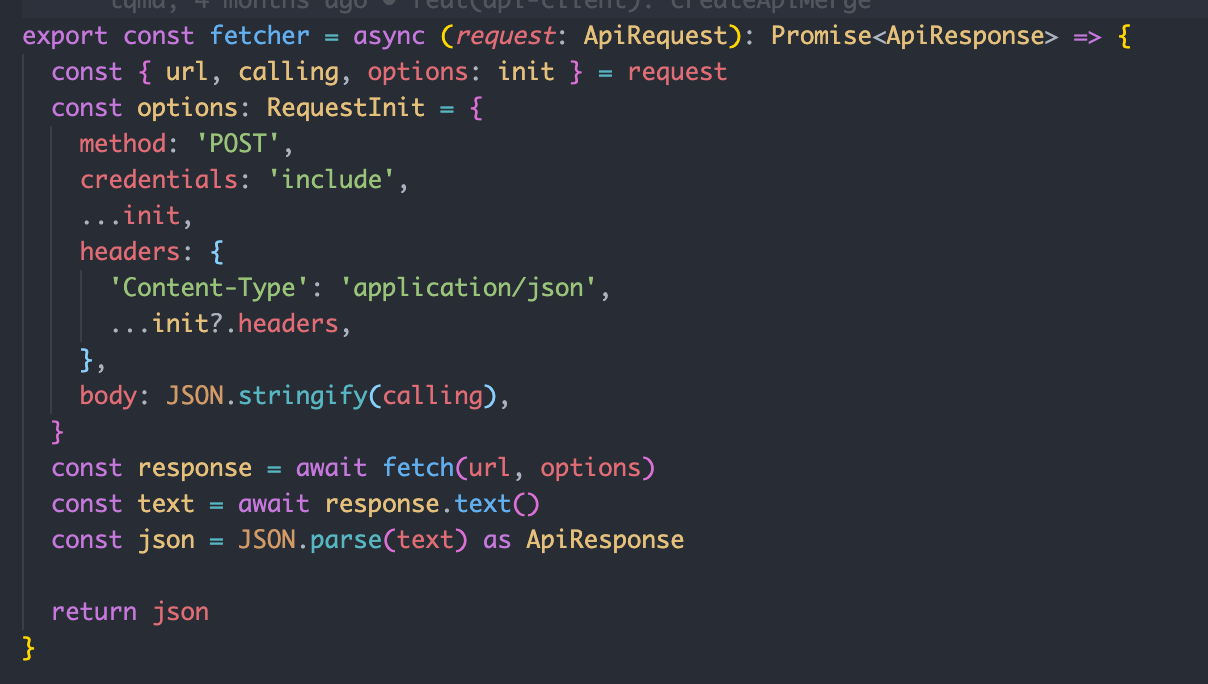 Feature Request(farrow-client-api): custom fetcher · Issue #96 · farrow-js/farrow · GitHub