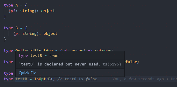 function type extends behavier different in VSCode and playground. · Issue #33442 · microsoft ...