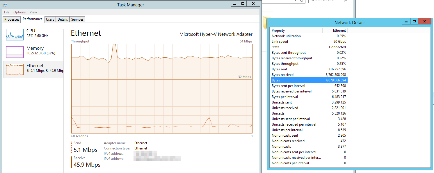 Very high network when deploy ms sql server database on a difference server · Issue #1456 ...