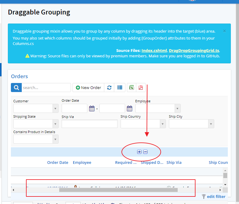 draggable grouping expand/collapse should be float right · Issue #4682 · serenity-is/Serenity ...