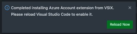 Azure sign in stuck on loading · Issue #487 · microsoft/vscode-azure-account · GitHub