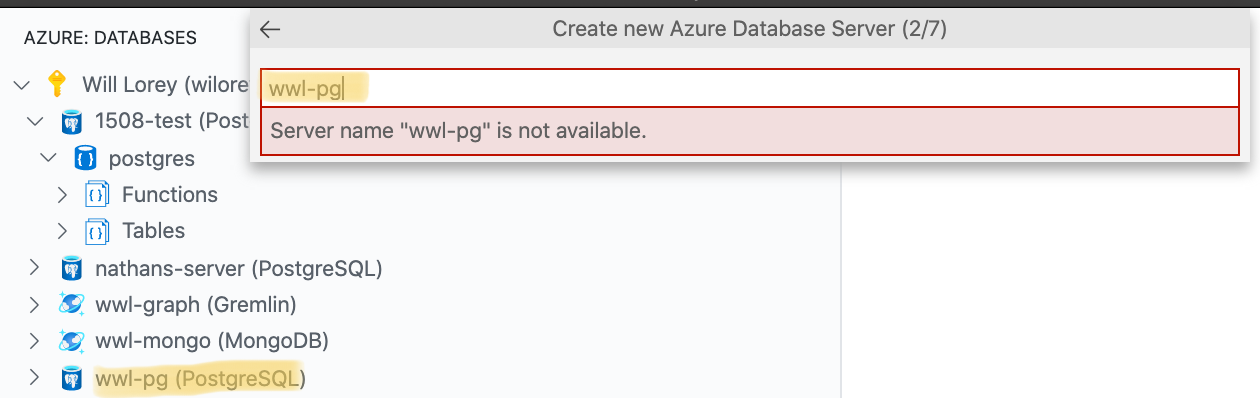 There is no error when inputting a duplicate account name · Issue #1506 · microsoft/vscode ...