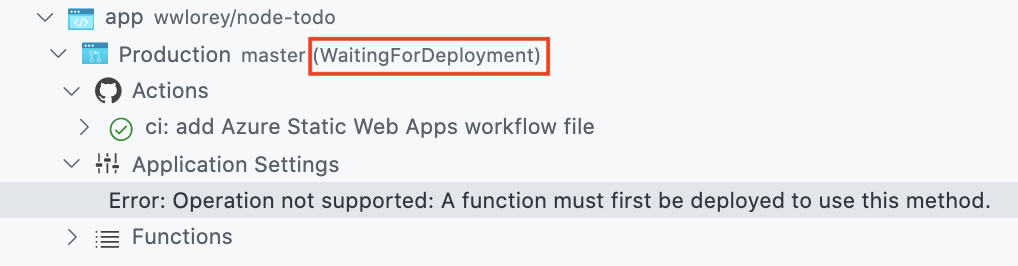 "WaitingForDeployment" doesn't go away unless you refresh the app tree item · Issue #240 ...