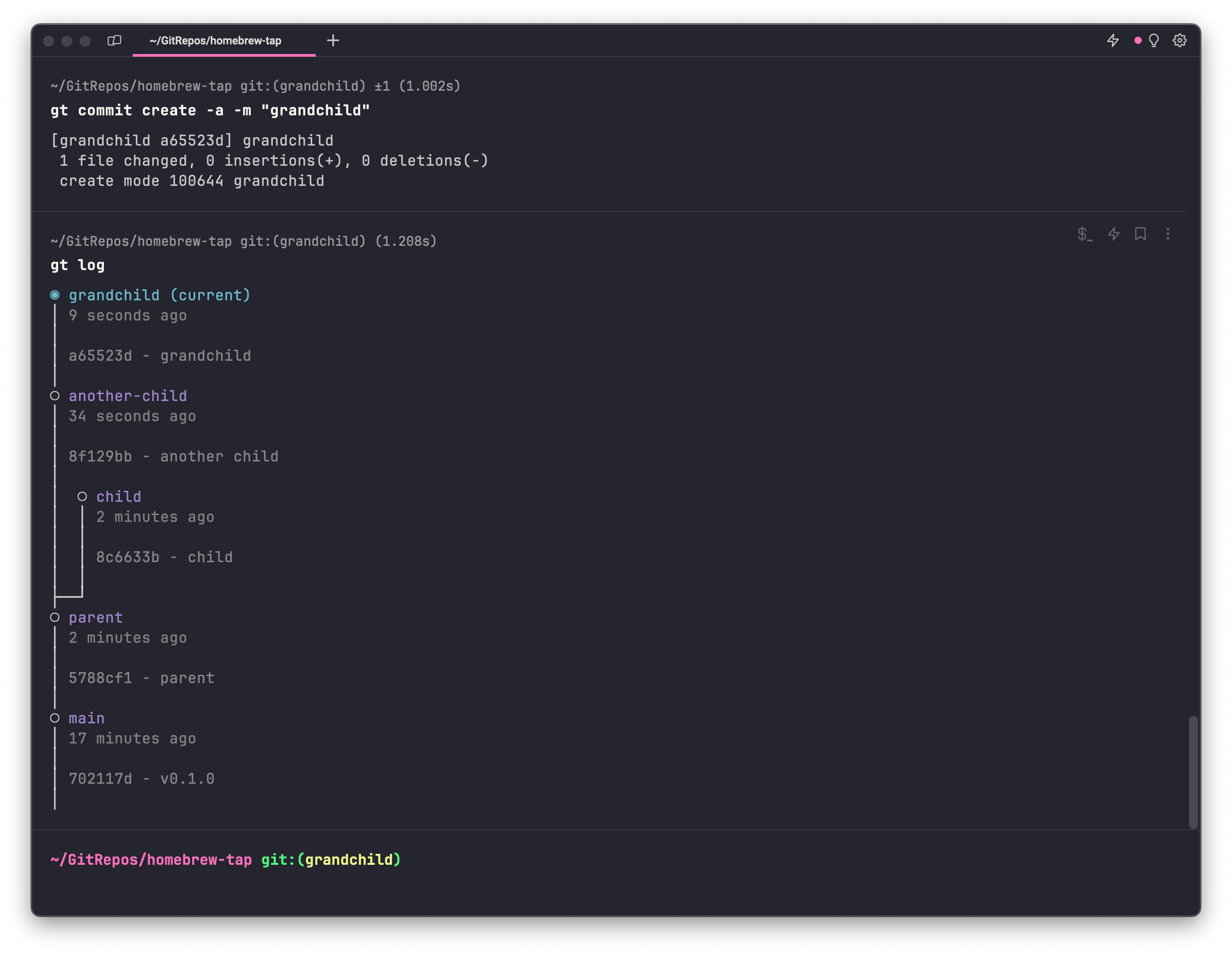 GitHub - danerwilliams/charcoal: A CLI for stacking PRs in git