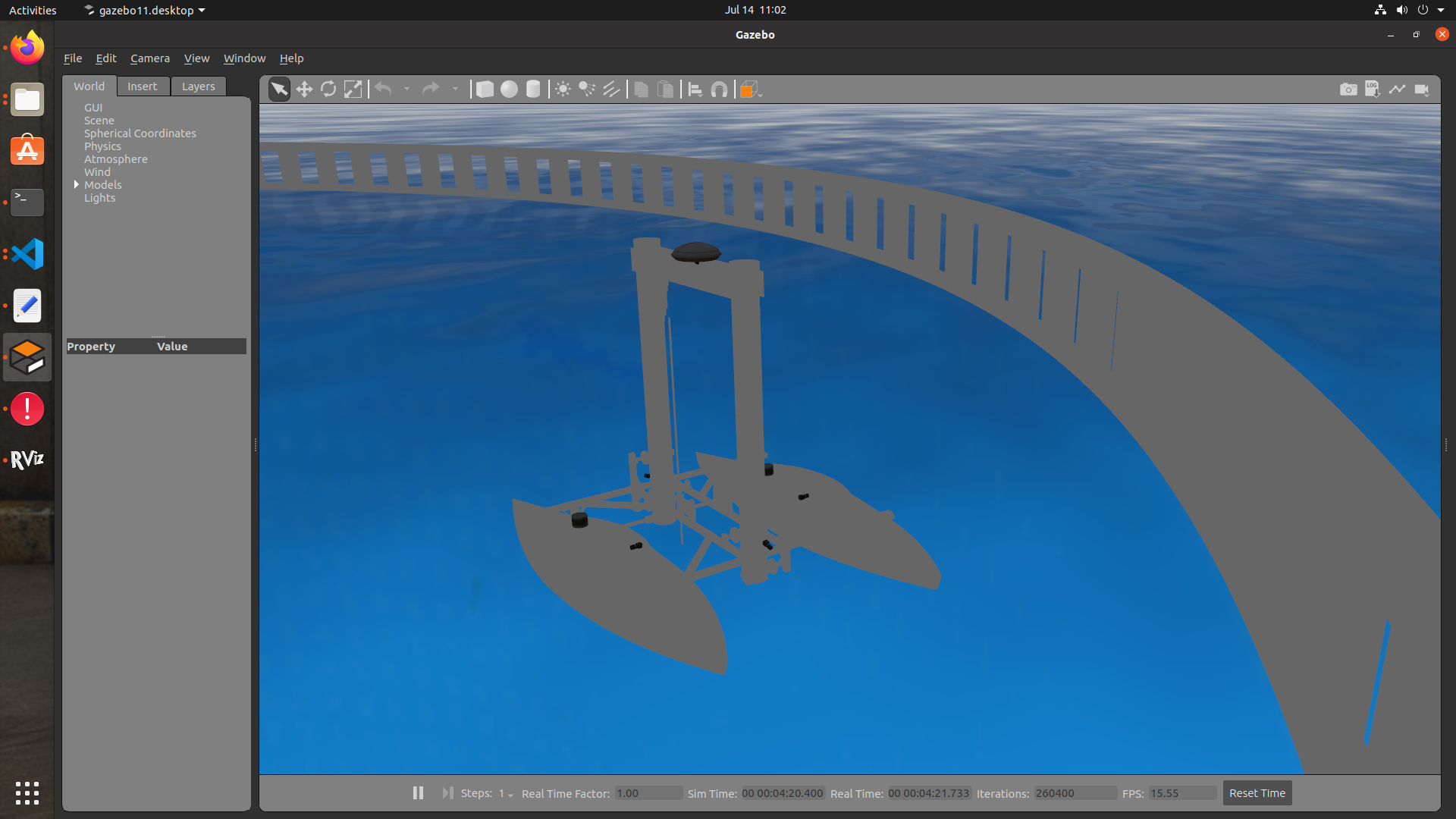GitHub - Victor-UVA/aquaculture_worlds: Gazebo, UUV_Simulator, VRX WAMV