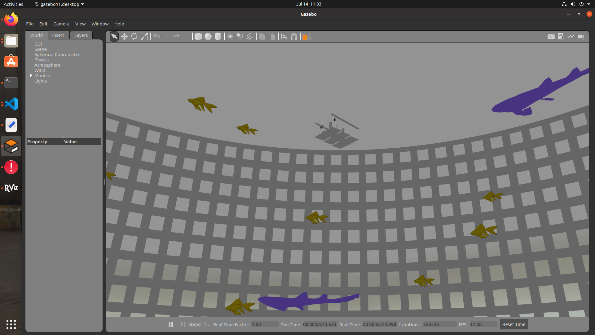 GitHub - Victor-UVA/aquaculture_worlds: Gazebo, UUV_Simulator, VRX WAMV