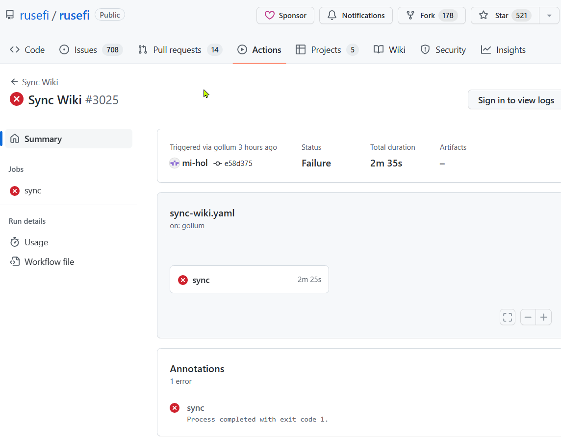 Sync Wiki2 - get error · Issue #364 · rusefi/rusefi_documentation · GitHub