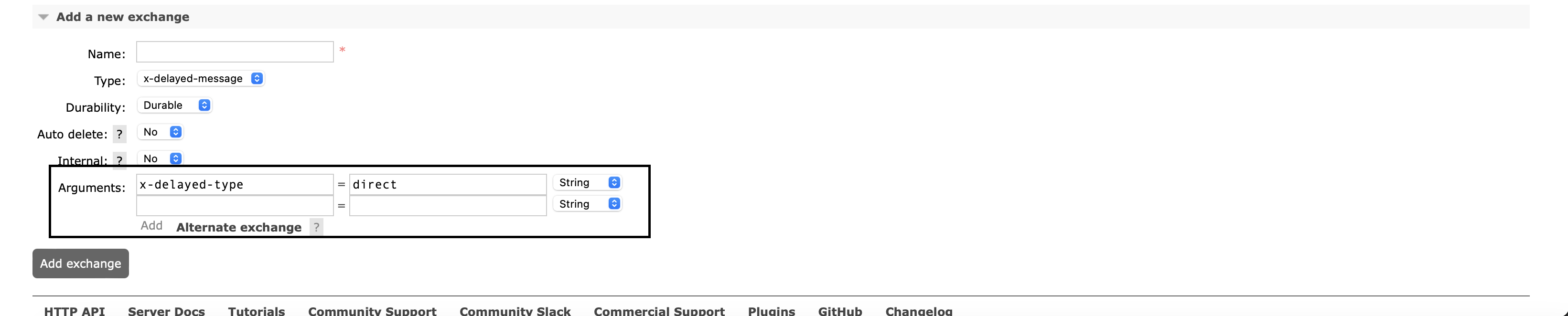 RabbitMQ - Add arguments to exchange · Issue #2038 · smallrye/smallrye-reactive-messaging · GitHub