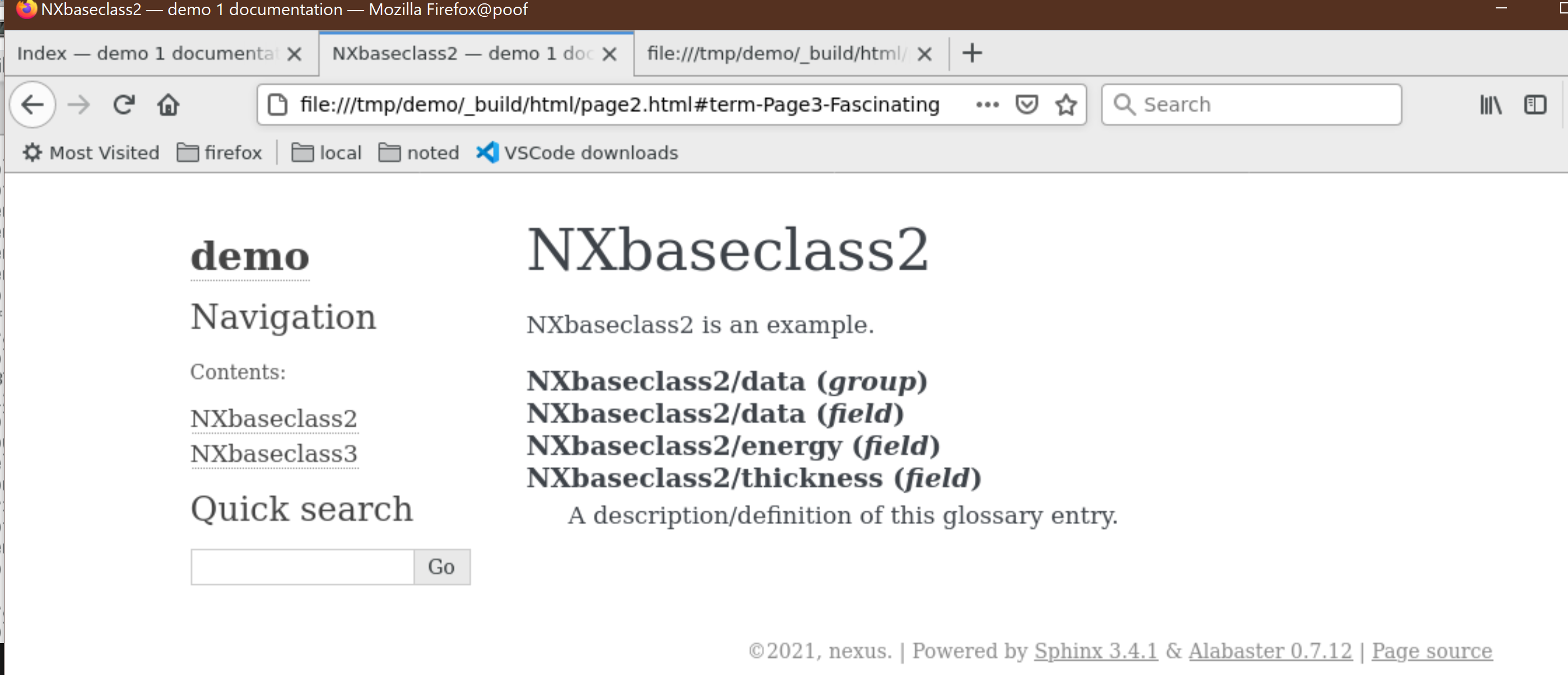 Technical demonstration of terminology anchors · Issue #855 · nexusformat/definitions · GitHub