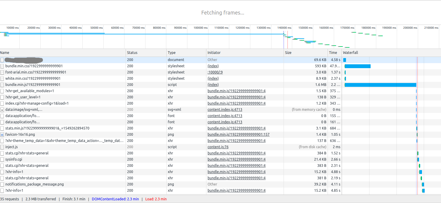 Web interface takes very long to load · Issue #1287 · webmin/authentic-theme · GitHub