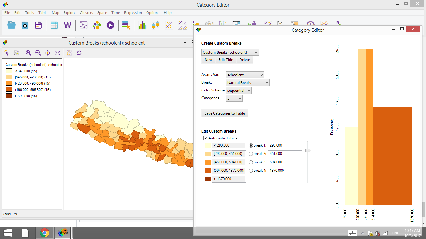 labels are different between the map and the category editor (Natural Breaks) · Issue #1097 ...