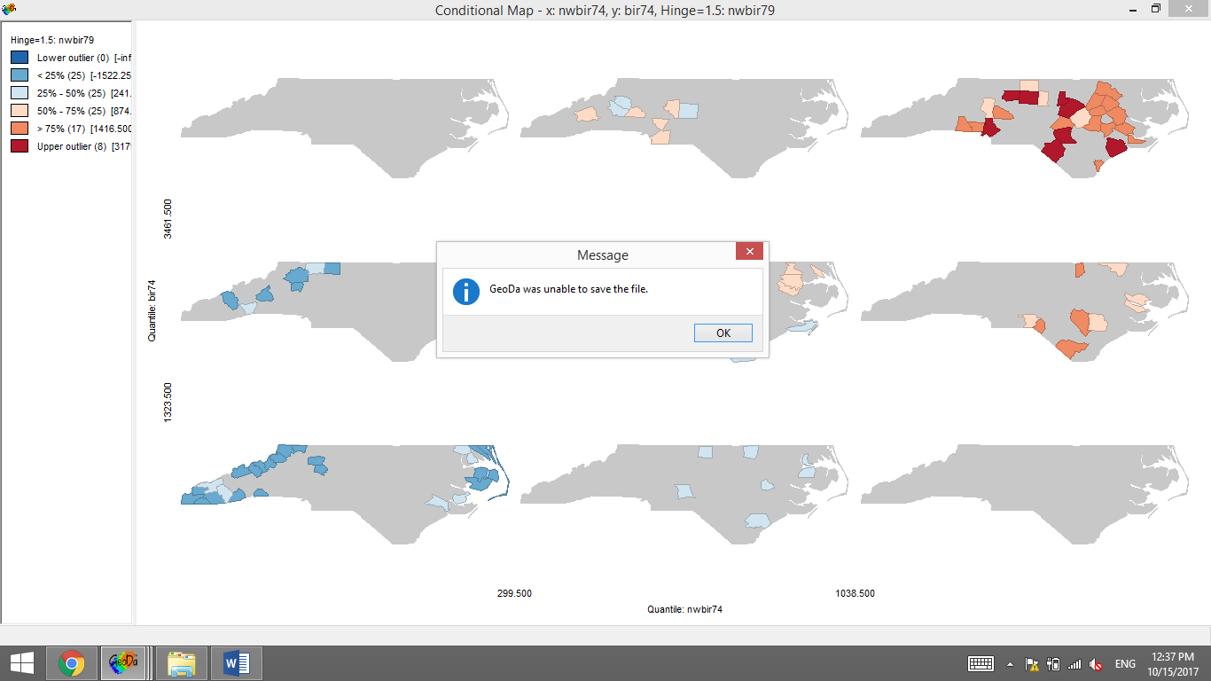 Error Message When Saving Conditional Map As Png · Issue 1193 · Geodacentergeoda · Github